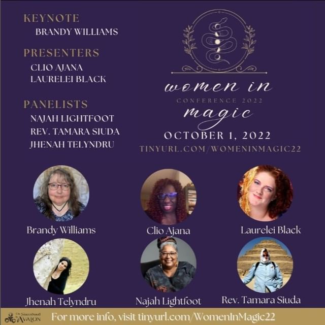 Women in Magic 2022 keynote references – Brandy Williams